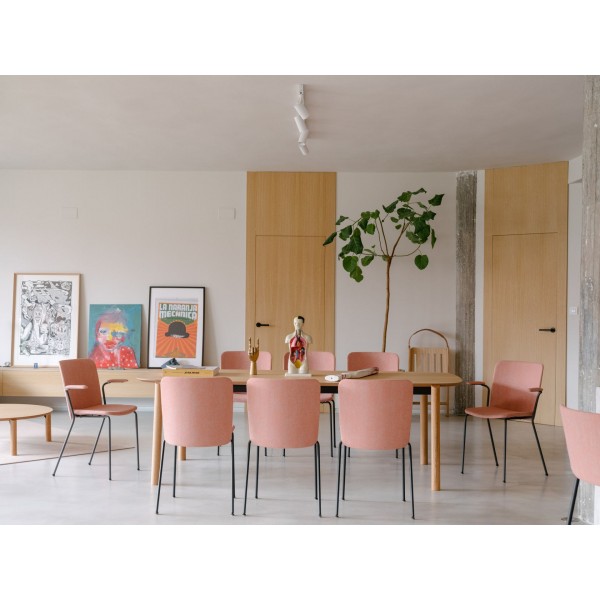 Mesa Rectangular Juno Roble